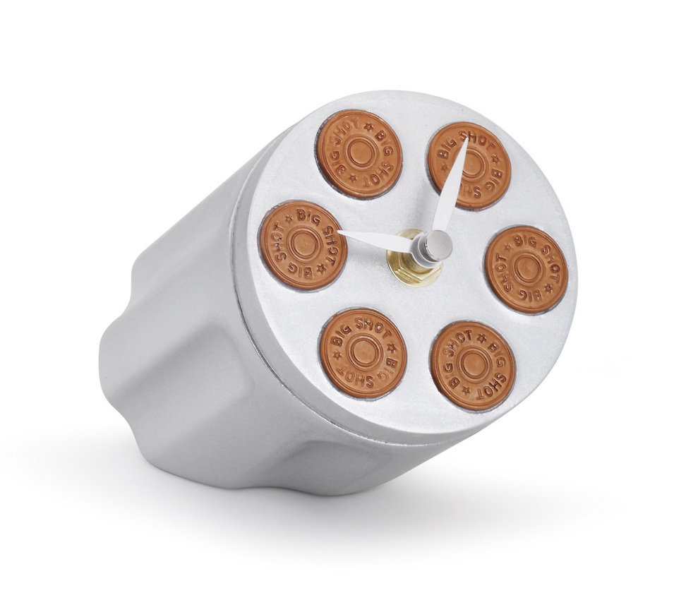 Revolver Desk Clock2 – Bear's Den Colorado